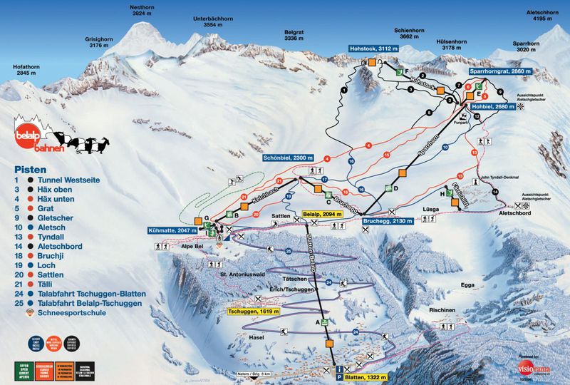 Belalp - Lyžiarske stredisko - Wallis | malyPrinc.sk